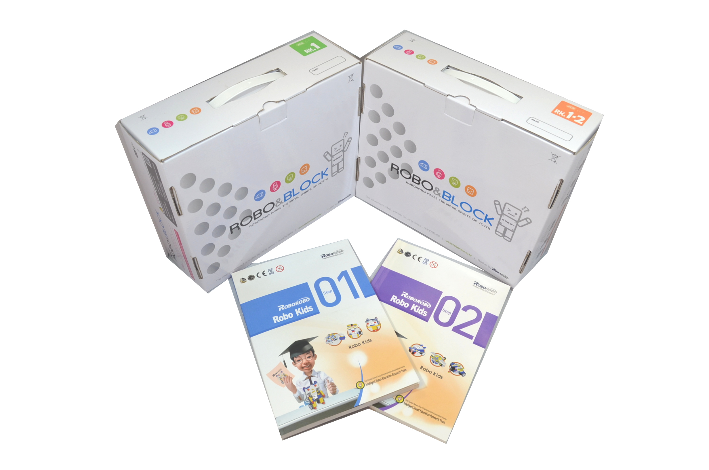 RoboRobo Kids Full Kit (Core & Add-on) - Build A Robot